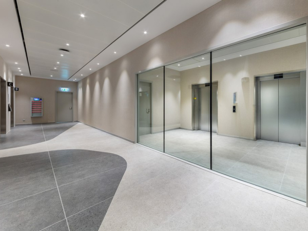Frameless fire-rated glass wall systems - Coolfire Ltd.