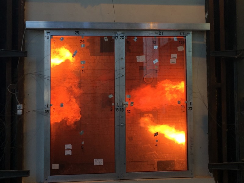 Fire-rated automatic glass doors - Coolfire Ltd.