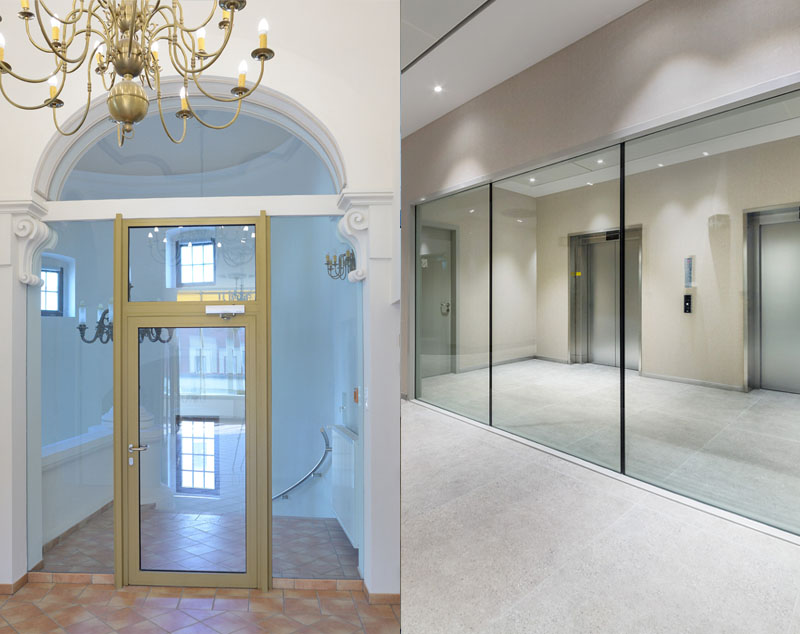 Frameless fire-rated glass wall systems - Coolfire Ltd.